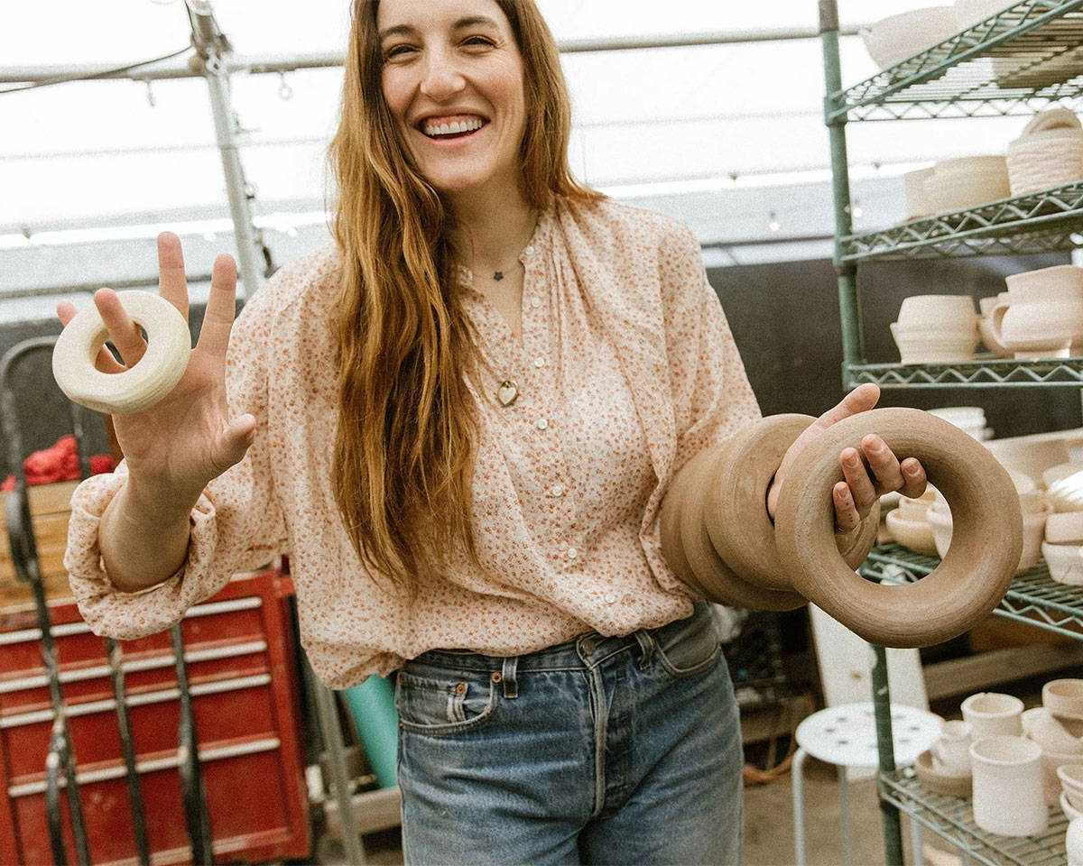 In the Studio with Lucy Michel | DÔEN