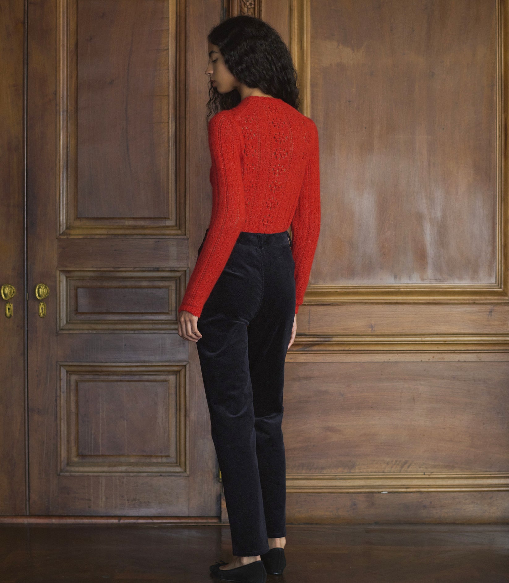 Cosette Cardigan - Cerise | DÔEN