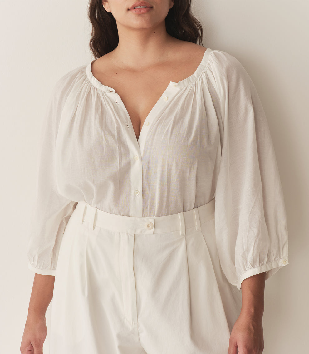 Jiana Top - Salt | DÔEN