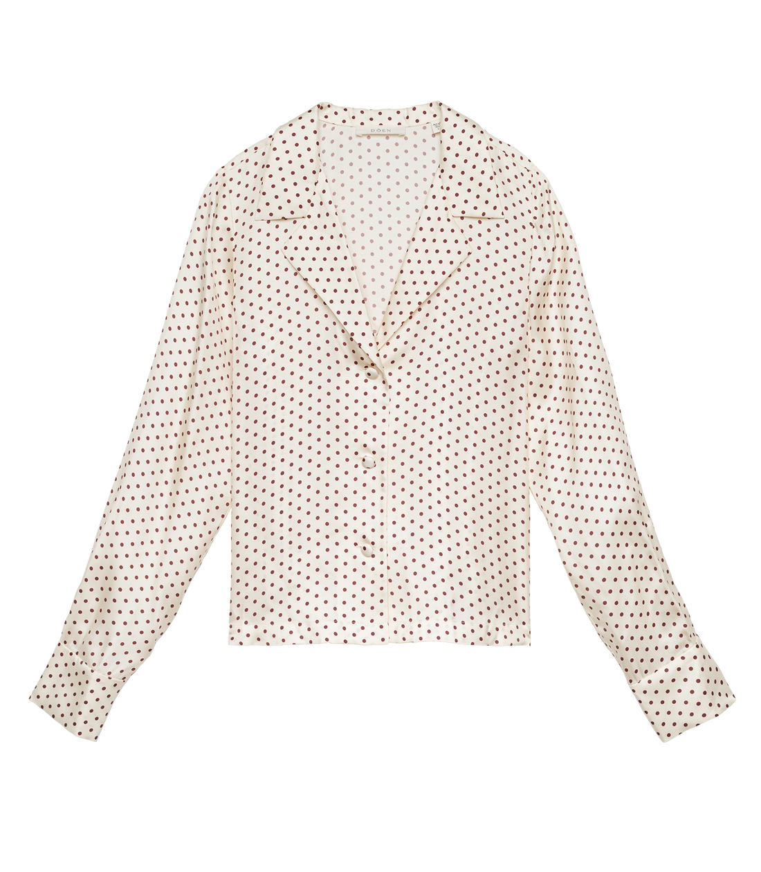 Elene Top - Creme Portia Dot | DÔEN