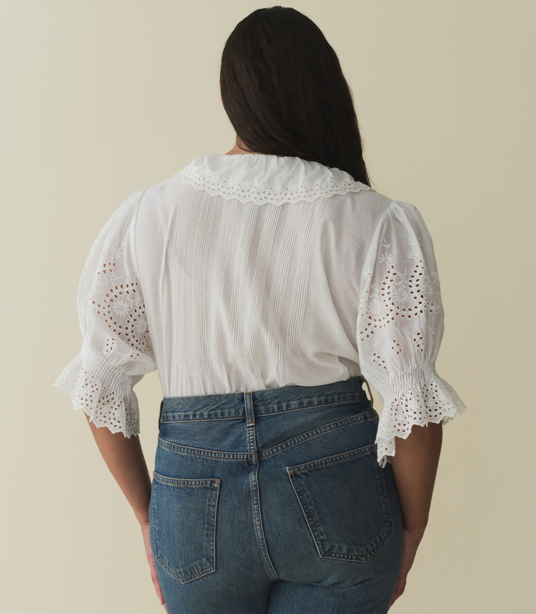 Henri Top - Salt Eyelet | DÔEN