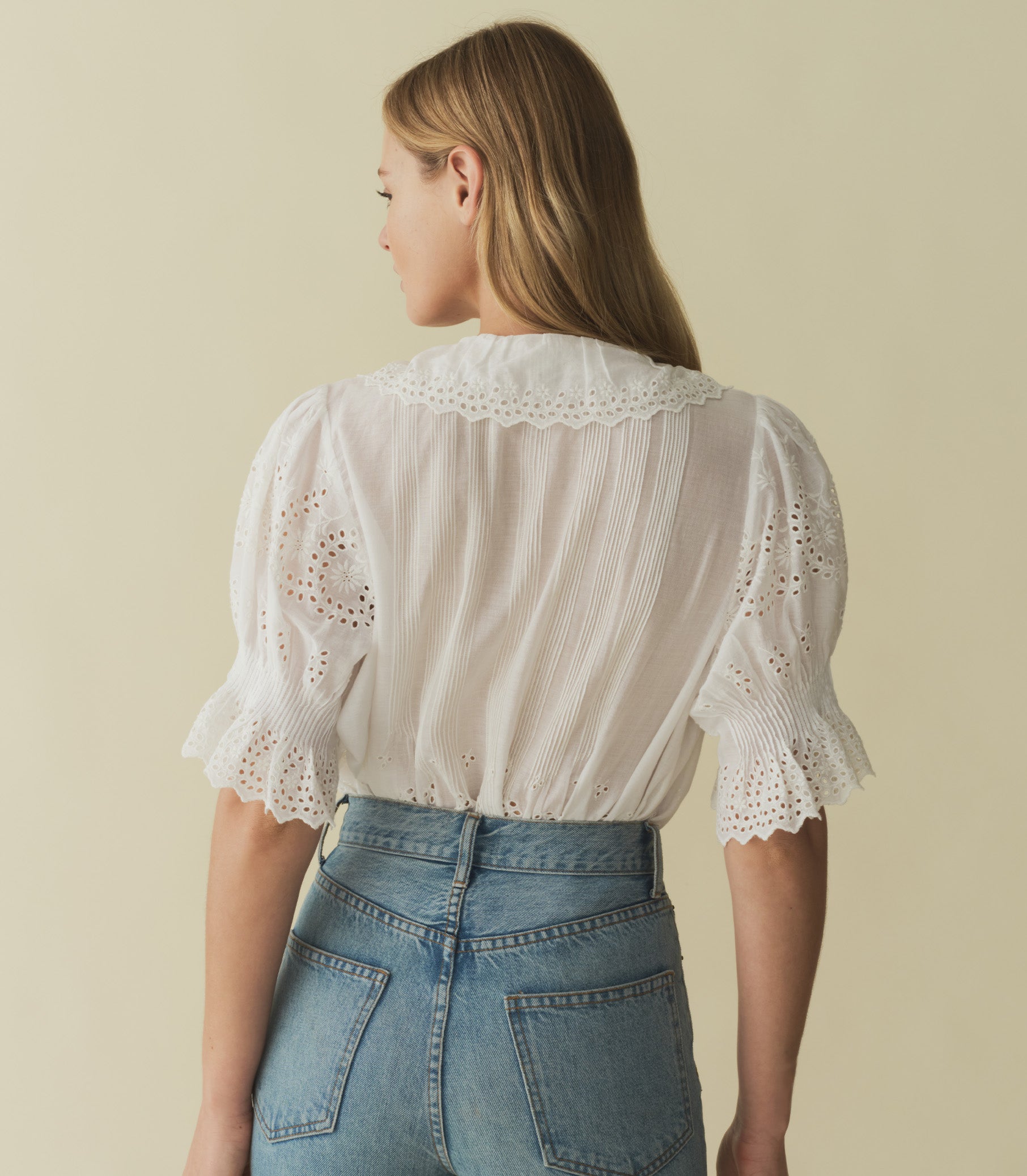Henri Top - Salt Eyelet | DÔEN