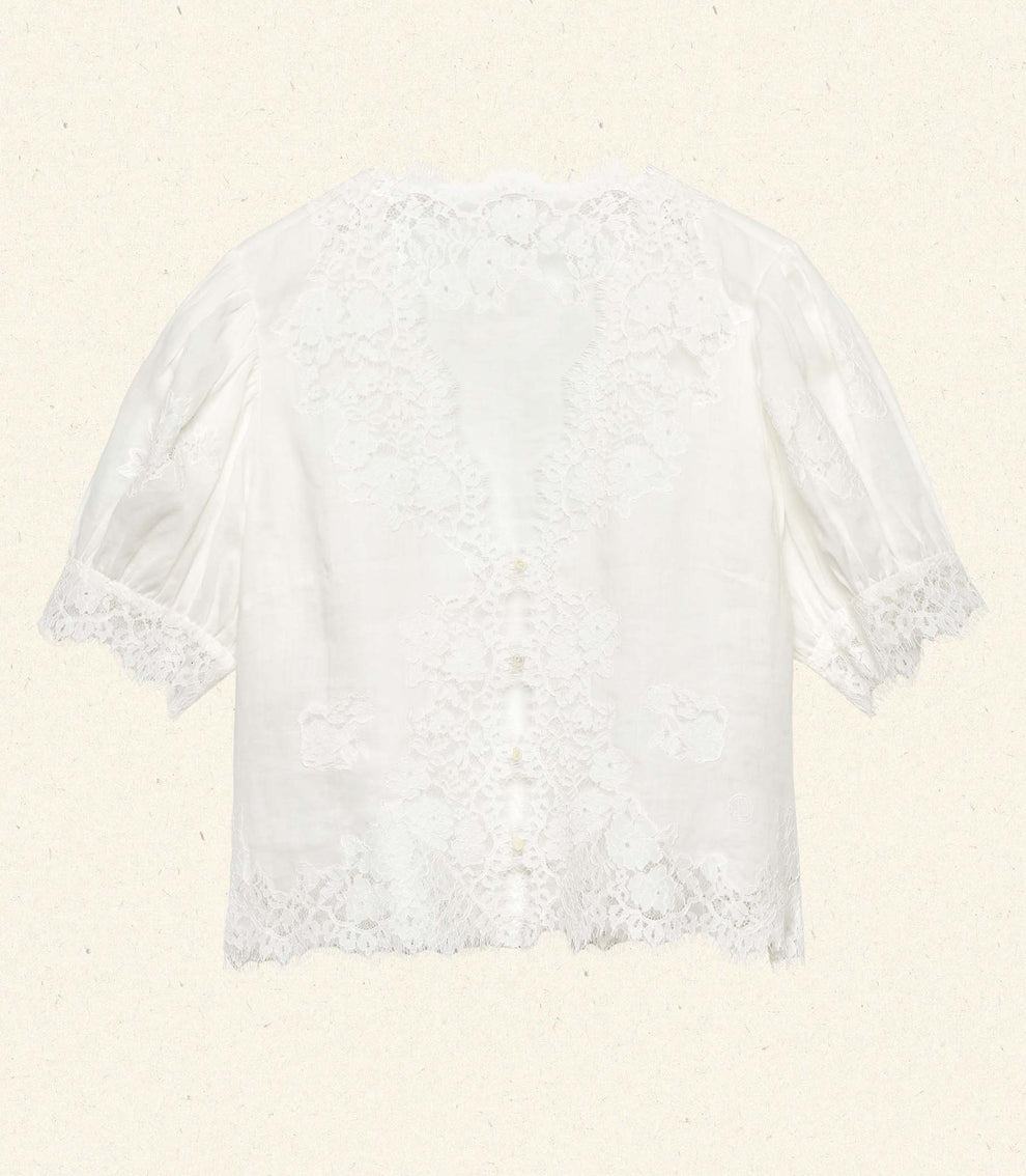 Idella Top - Salt | DÔEN