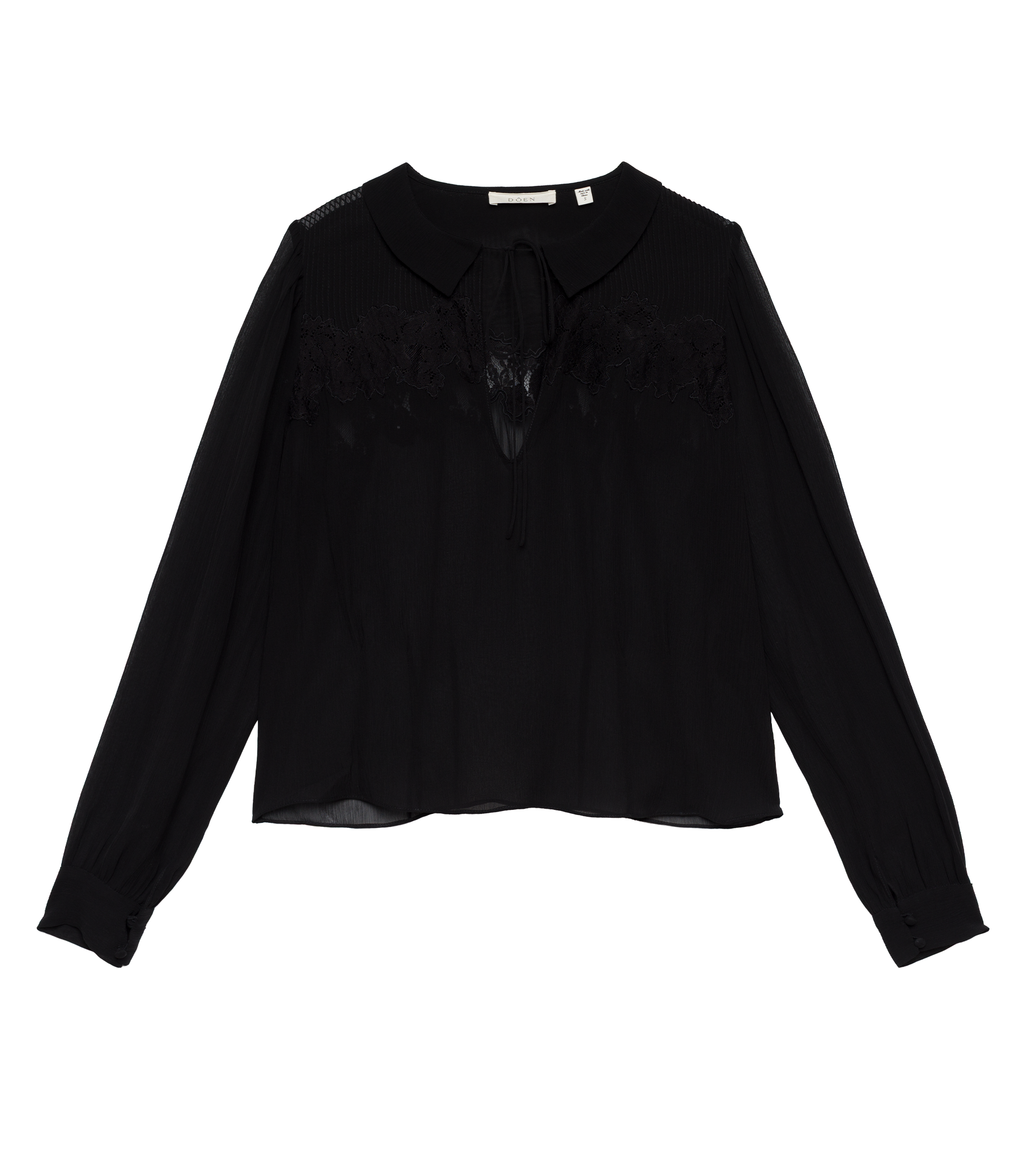 Liora Top - Black | DÔEN