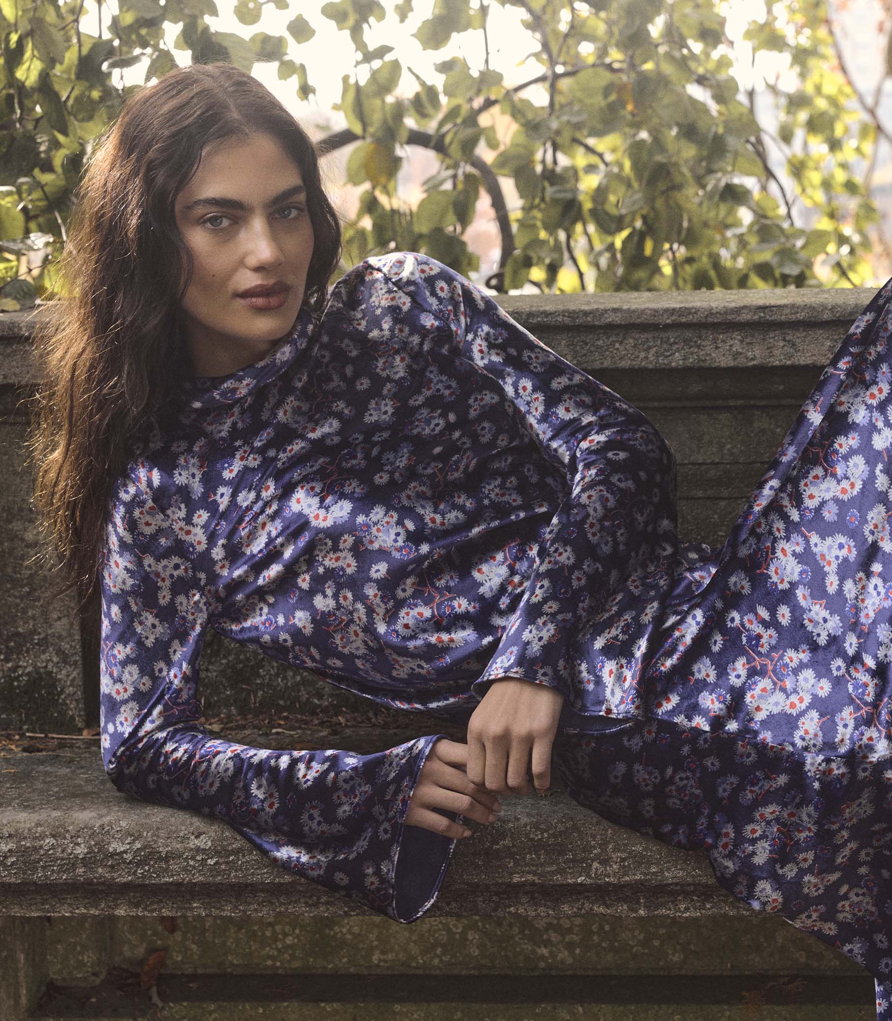 Mauricia Dress - Windswept Daisies | DÔEN