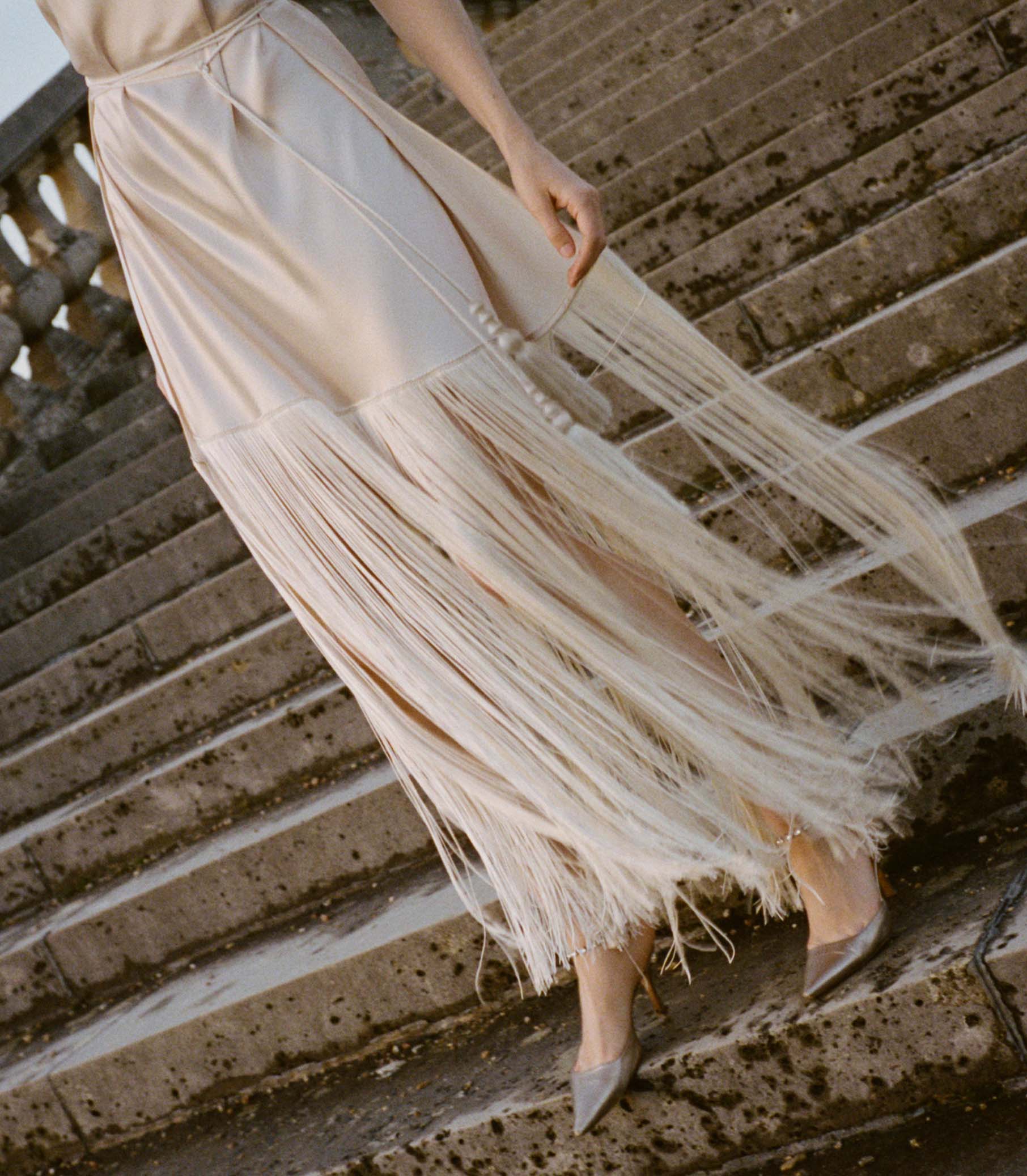 Nellcote Anniversary Dress - Candlelight | DÔEN