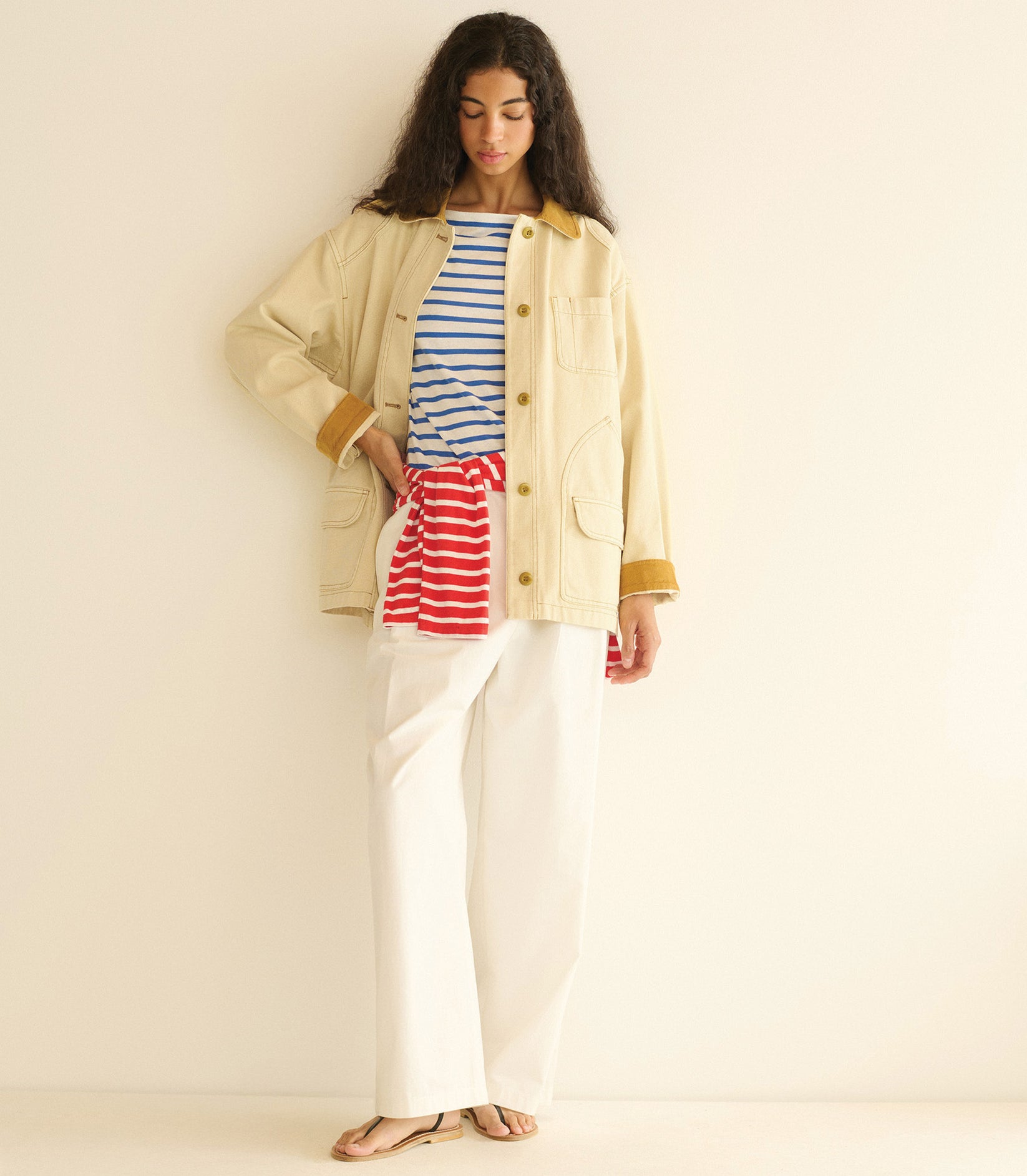 Pascual Jacket - Straw | DÔEN