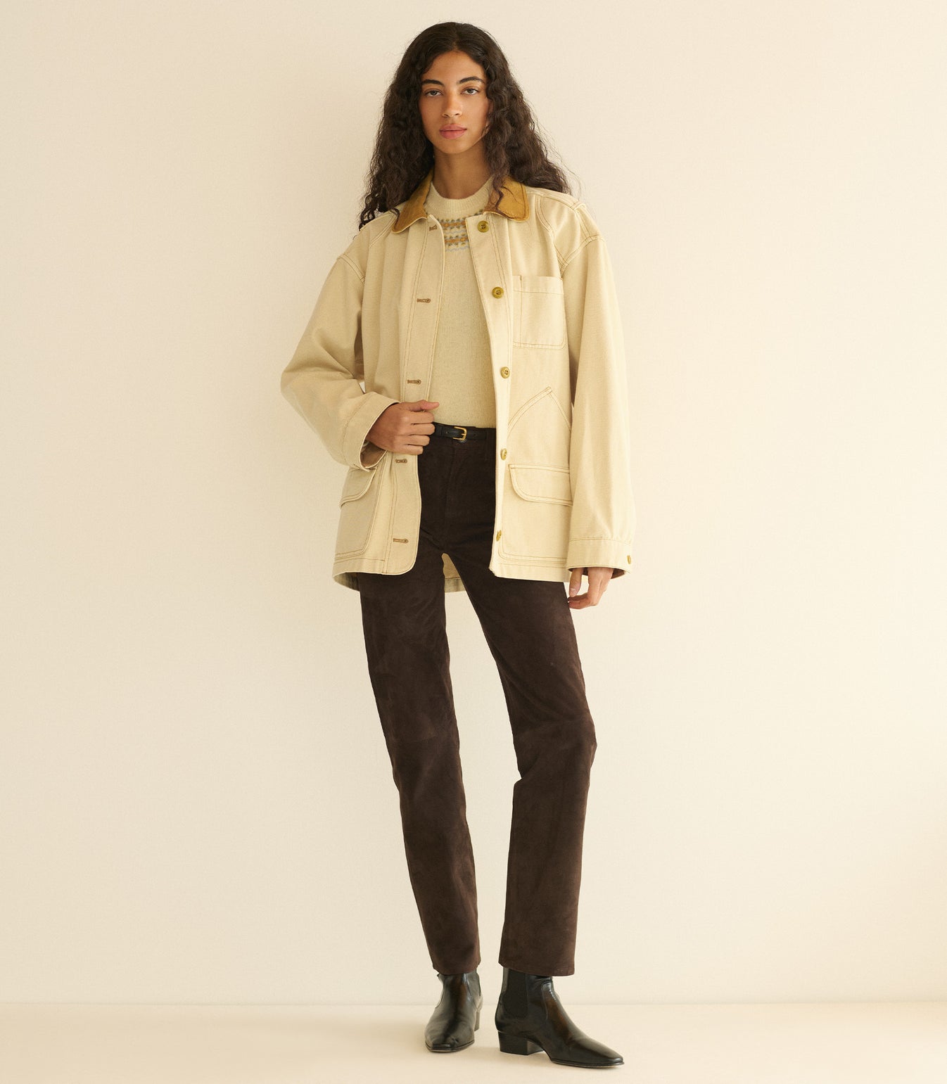 Pascual Jacket - Straw | DÔEN