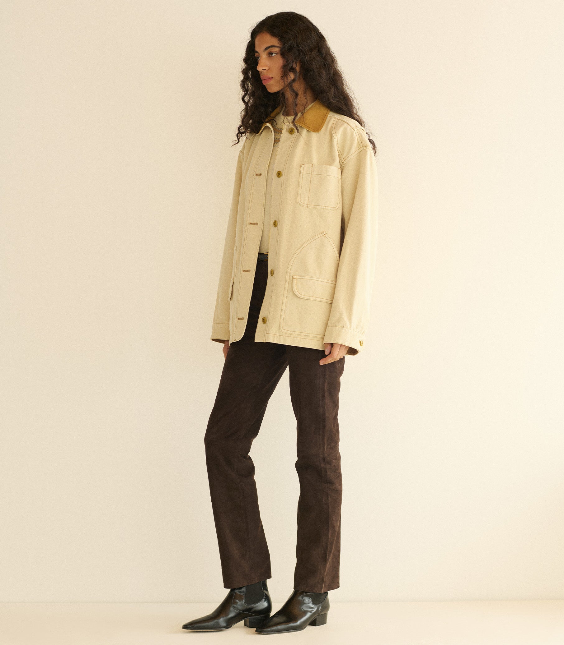 Pascual Jacket - Straw | DÔEN