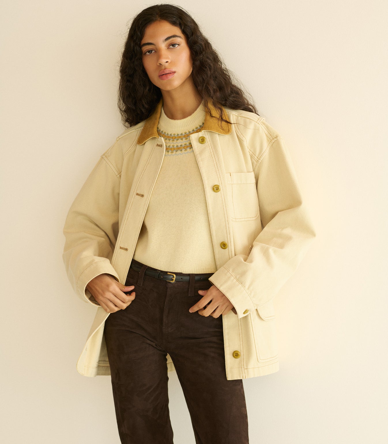 Pascual Jacket - Straw | DÔEN