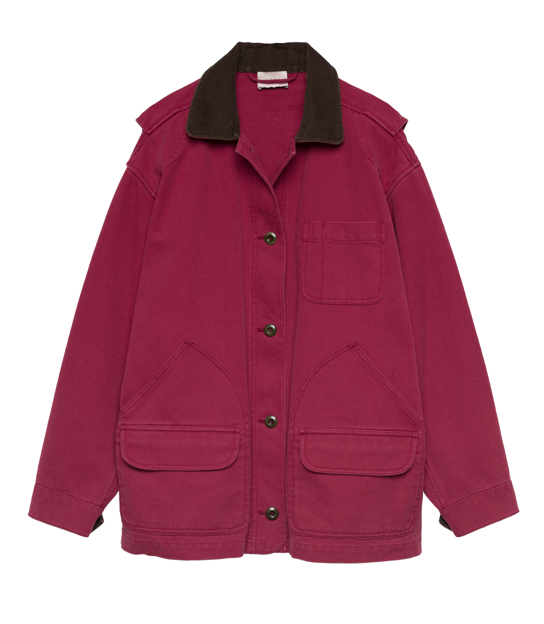 Pascual Jacket - Washed Crimson | DÔEN