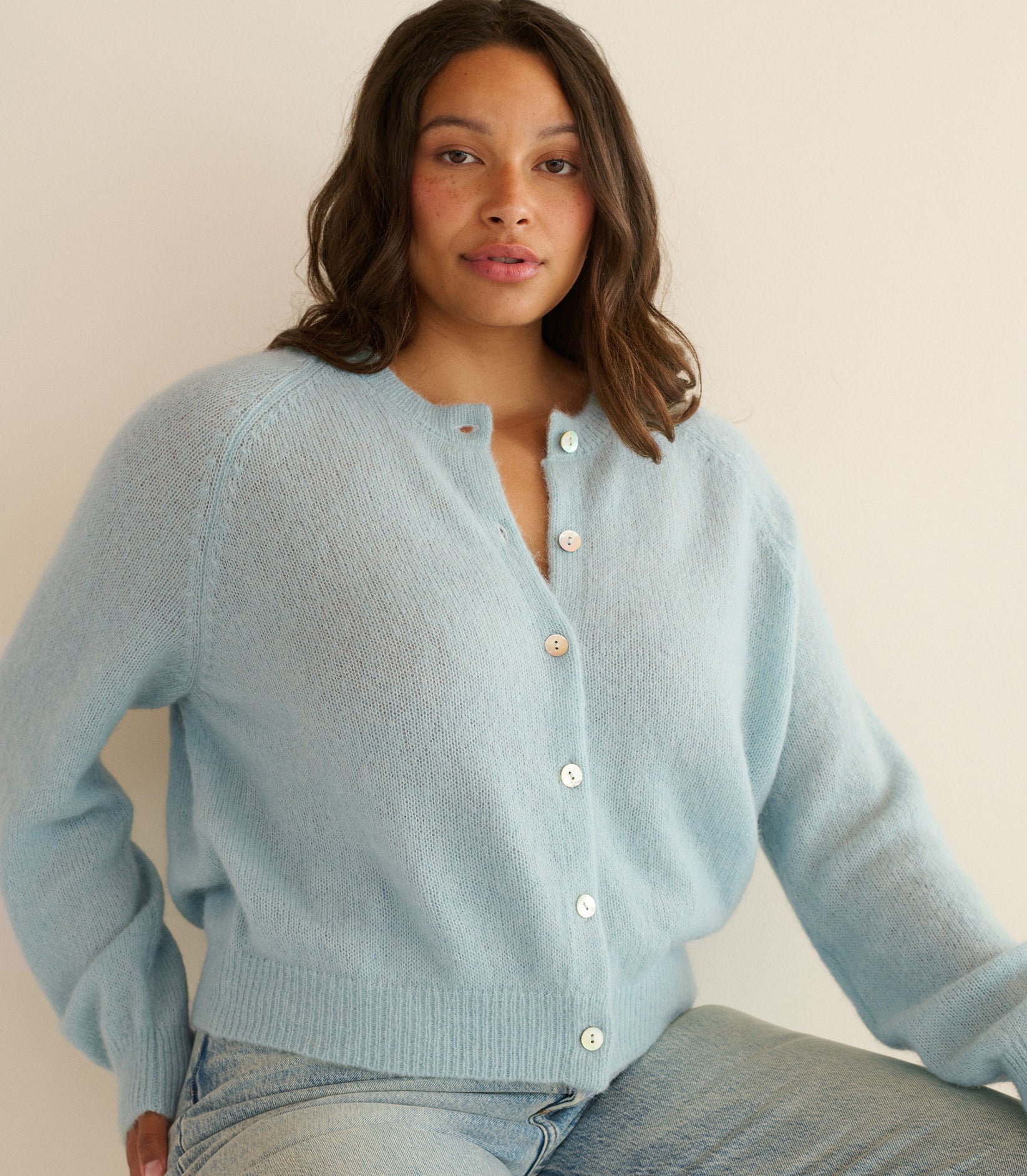 Petra Cardigan - Glass Slipper | DÔEN