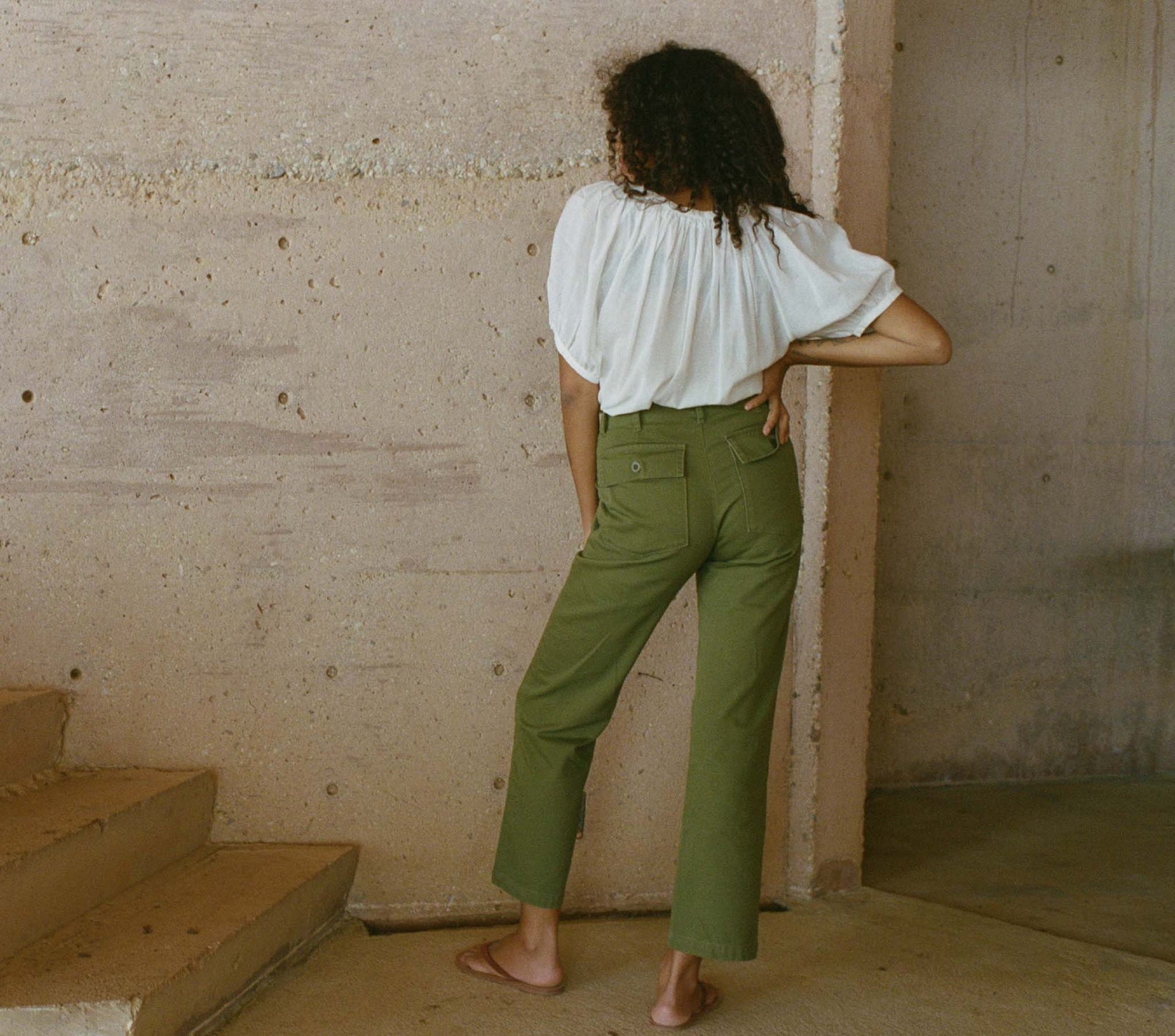 June Top - Salt | DÔEN